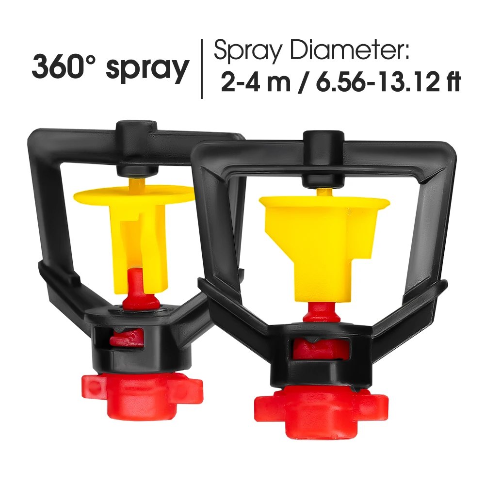 Microaspersores de Riego 360° - Paquete de 10 Unidades - Josma Invernaderos